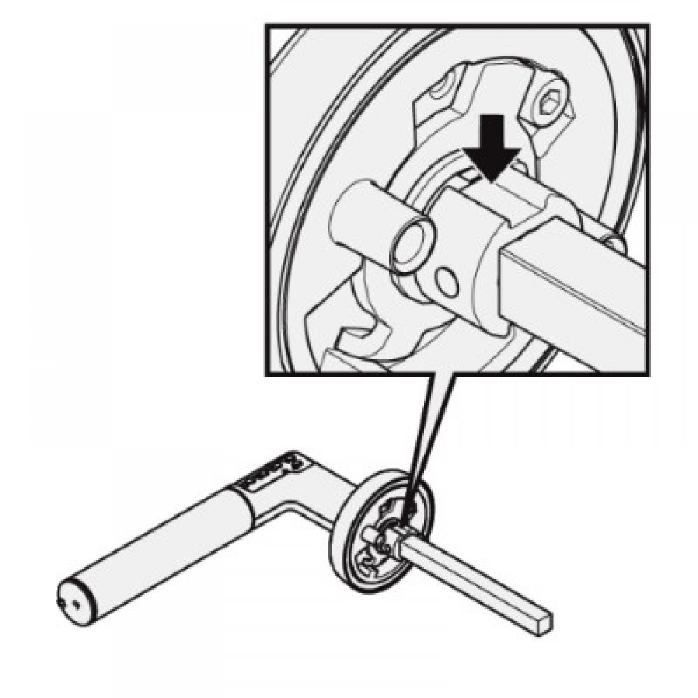 Assa Abloy 8810 Code handle To Suit Scandinavian Locks